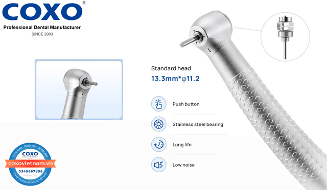 Tay khoan nhanh COXO 1 tia nước CX207-A — HTG Medical